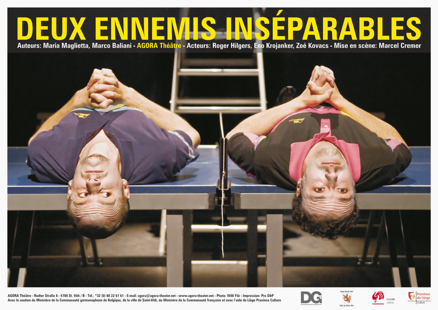 Deux ennemis inséparables – AGORA Theater